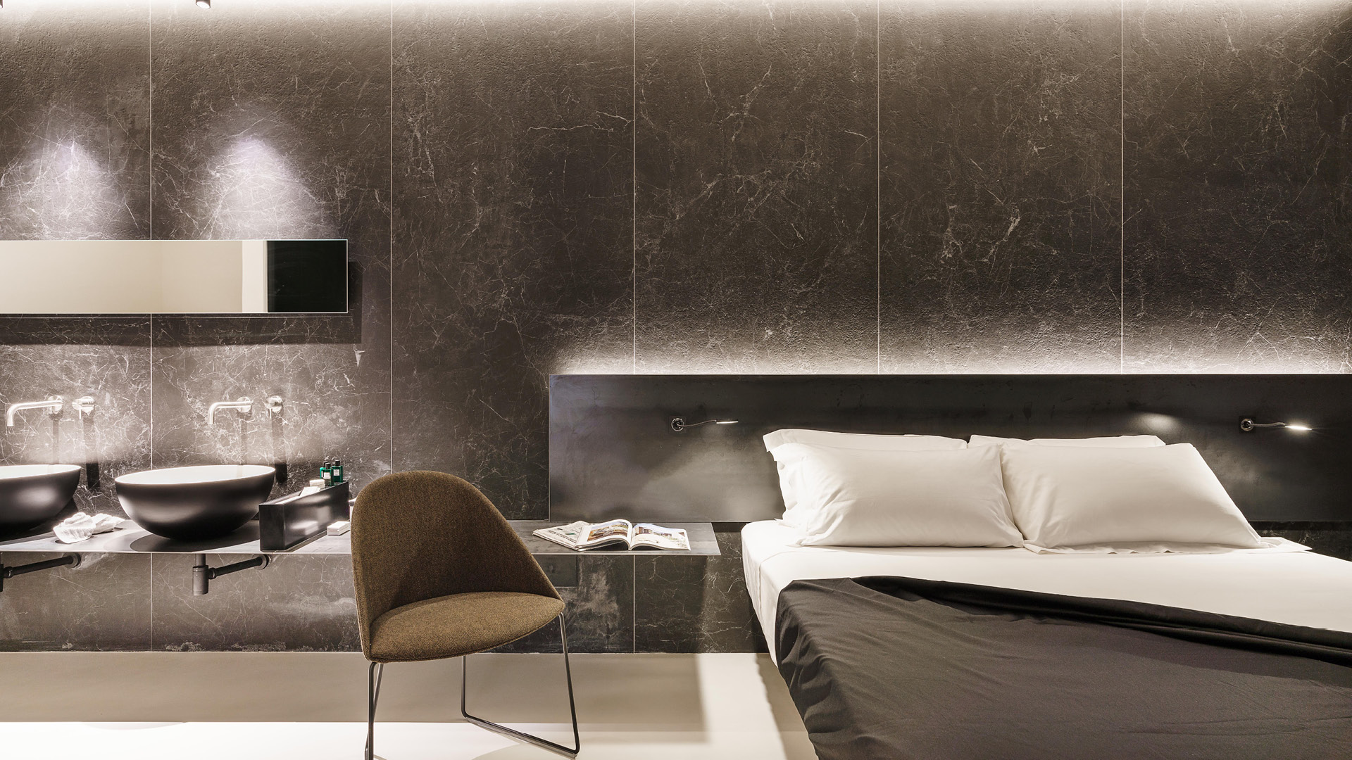 Meo Design Suite and Spa | Project Laminam Canada English