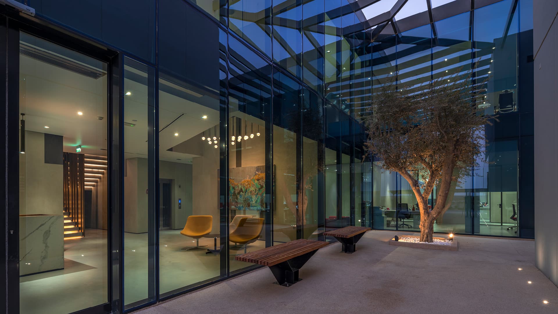 Office and Exhibition Hall Jafza Technopark | Project Laminam Canada ...