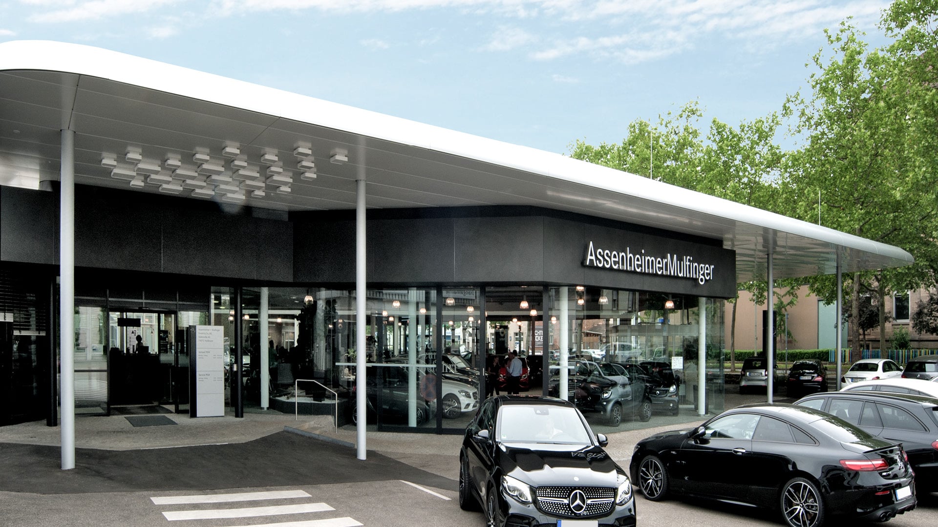 Mercedes Benz Car Dealer | Laminam INTL Project