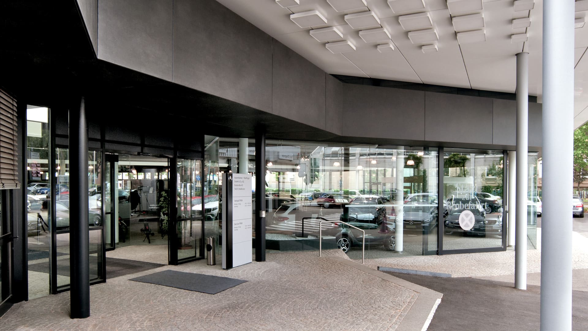 Mercedes Benz Car Dealer | Laminam INTL Project