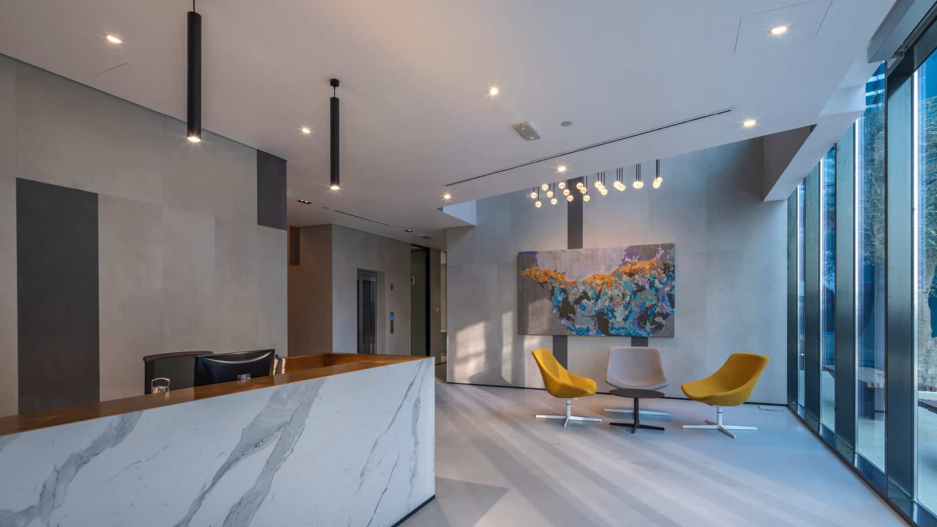 Office and Exhibition Hall Jafza Technopark | Laminam INTL Project