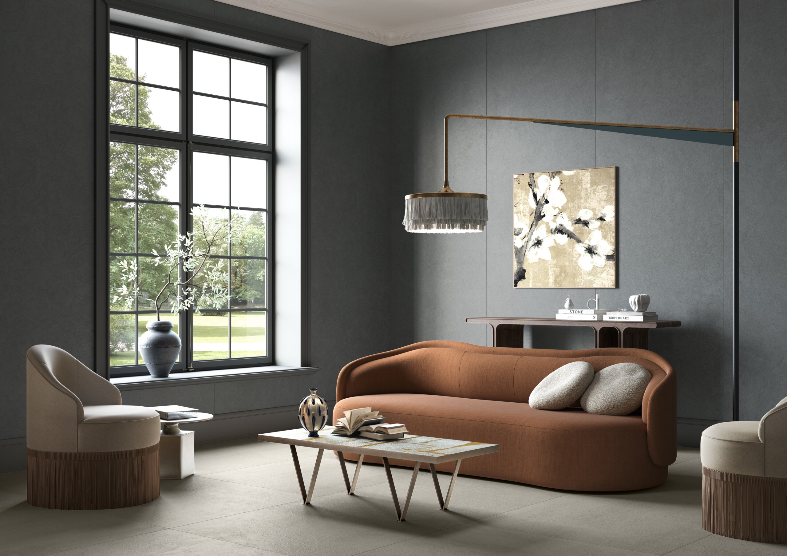 Cenere Surface Finishes - Product | Laminam INTL English